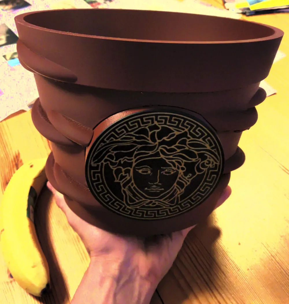 Versace Medusa Planter 23 x 17 cm by FR3D PRINTS - MakerWorld