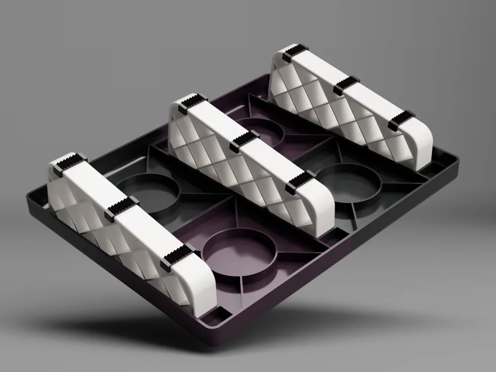 Under-Desk Footrest - Free 3D Print Model - MakerWorld