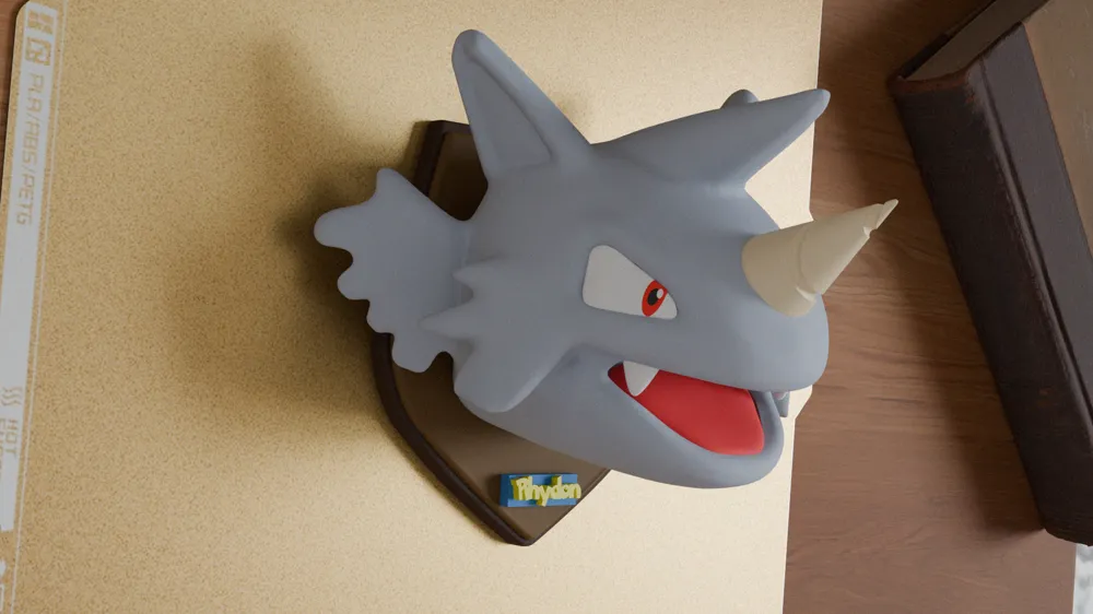 Rhydon Trophy by Dodo7o7 MakerWorld: Download Free 3D Models