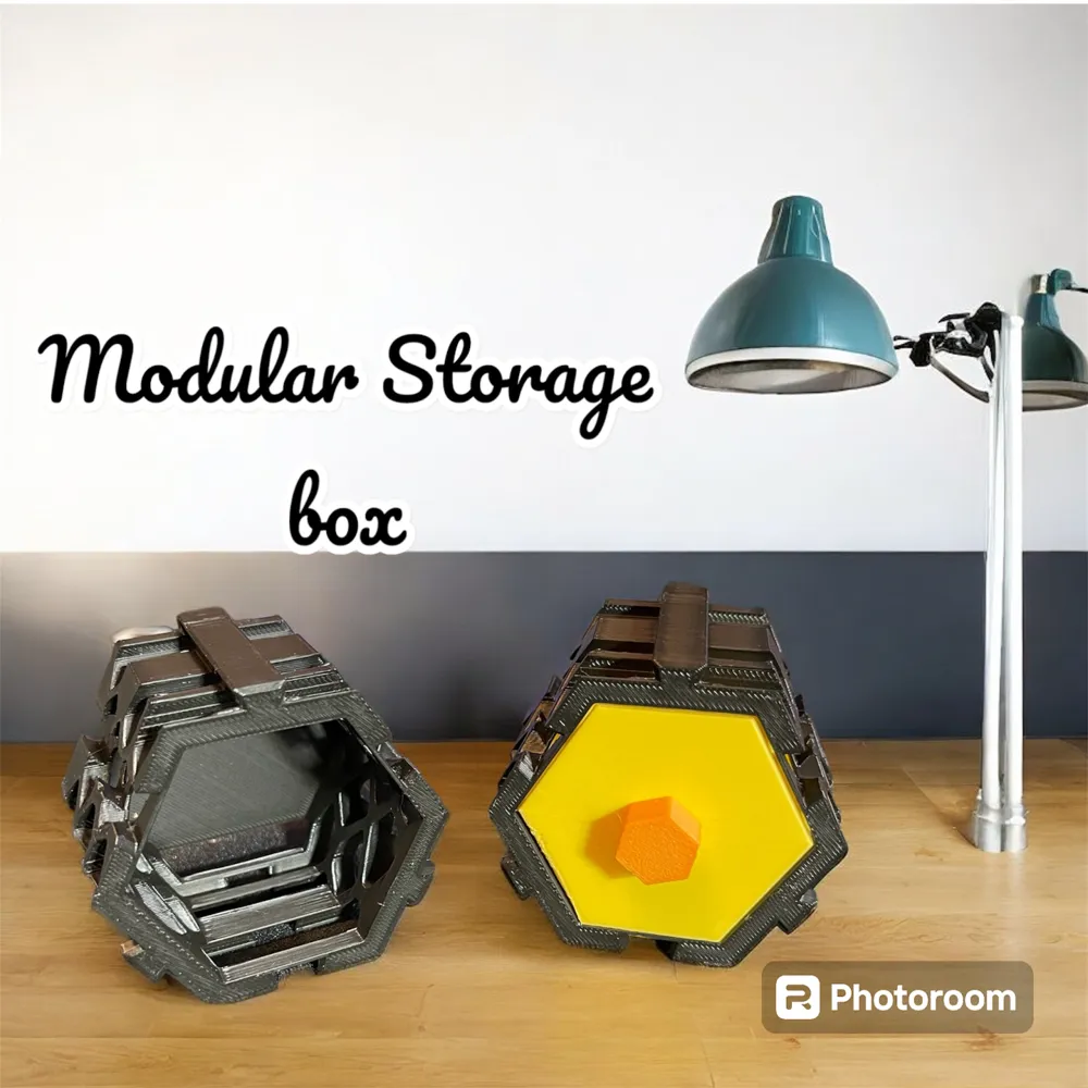 Modular Storage box V2 by 3d-tech - MakerWorld