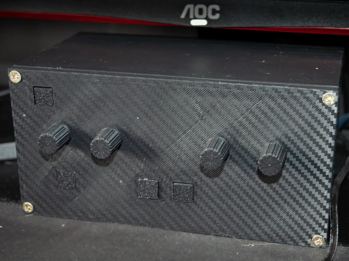 Simple FCU ( autopilot panel) project - Free 3D Print Model - MakerWorld