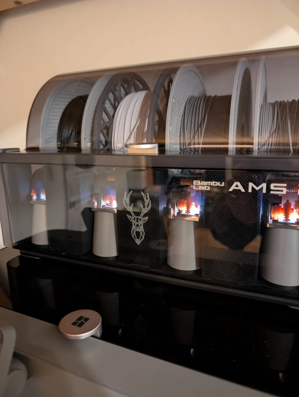 AMS 2 Pro Dry Box - Deer Cover - Free 3D Print Model - MakerWorld