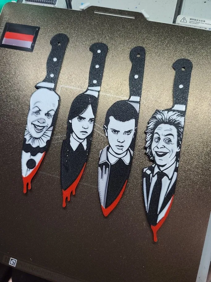 Horror Knife Set - Free 3D Print Model - MakerWorld