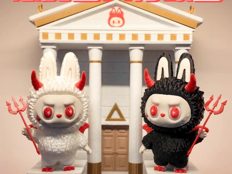 LABUBU/ZIMOMO Devilish Classical Administrative Palace Table Setting by ...