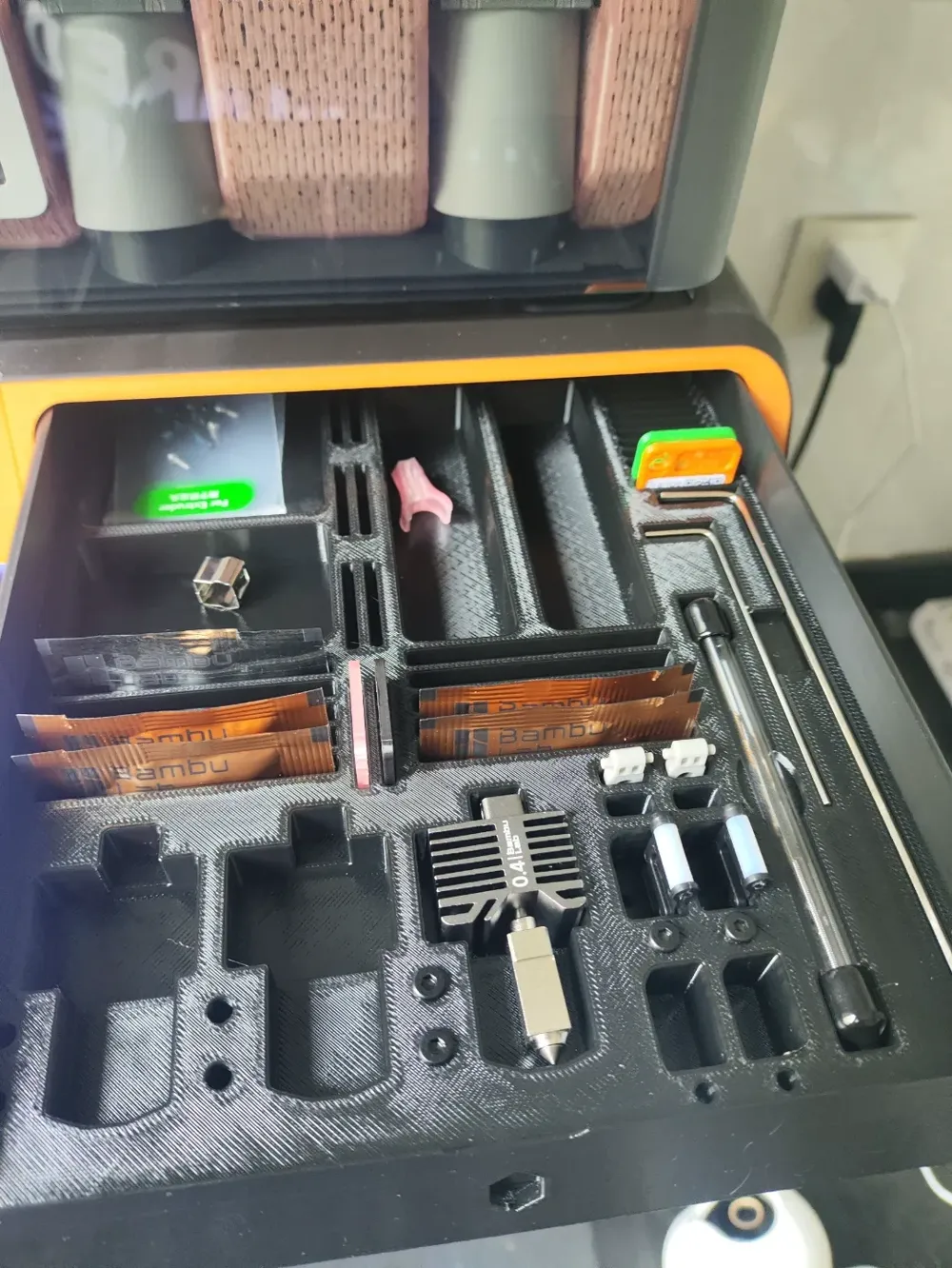 AMS Riser V2 - Accessory Drawer Remixed by user_3014419354 MakerWorld ...