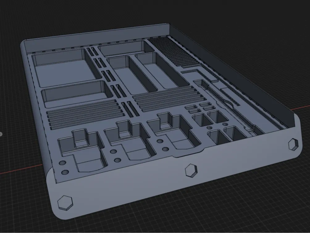 AMS Riser V2 - Accessory Drawer Remixed by user_3014419354 MakerWorld ...