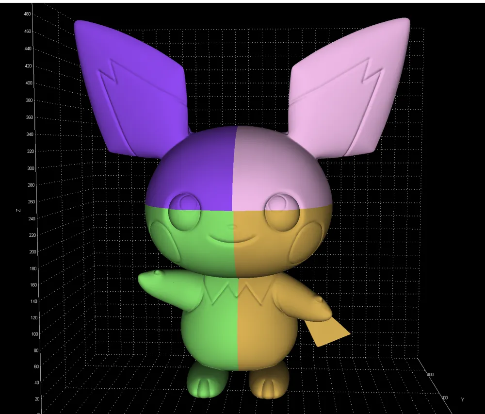 Life-Size Pichu Pokemon 3D Model by Ryan @ TheMajinLab MakerWorld ...