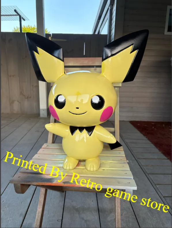 Life-Size Pichu Pokemon 3D Model by Ryan @ TheMajinLab MakerWorld ...