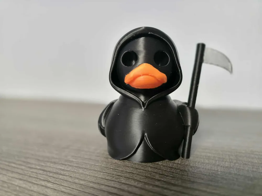 Halloween 2025 * Cute Spooky Grim Reaper Duck by HeiHei MakerWorld ...