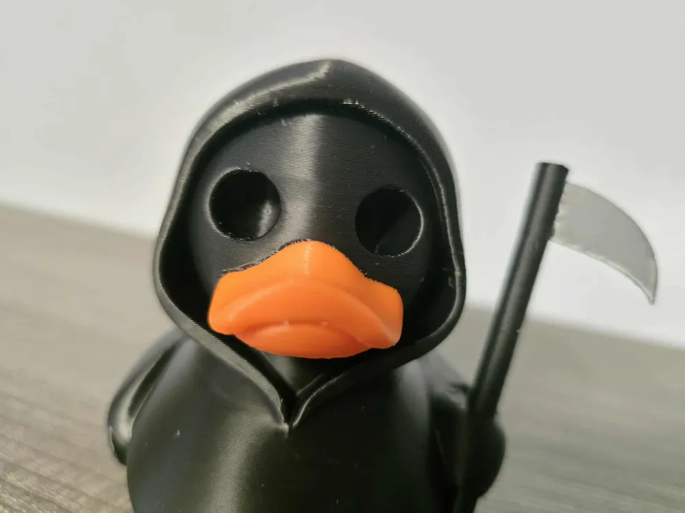 Halloween 2025 * Cute Spooky Grim Reaper Duck by HeiHei MakerWorld ...
