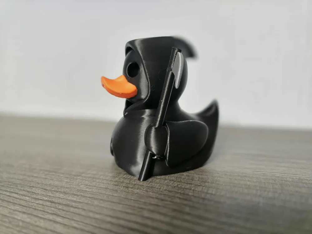 Halloween 2025 * Cute Spooky Grim Reaper Duck by HeiHei MakerWorld ...