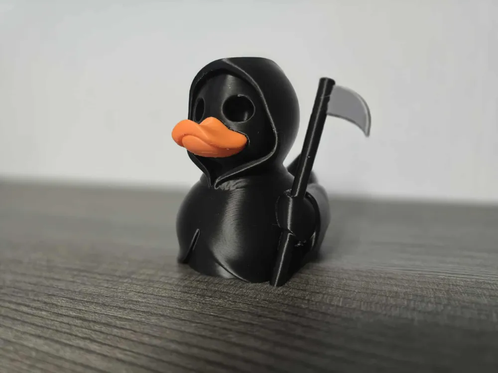Halloween 2025 * Cute Spooky Grim Reaper Duck by HeiHei MakerWorld ...