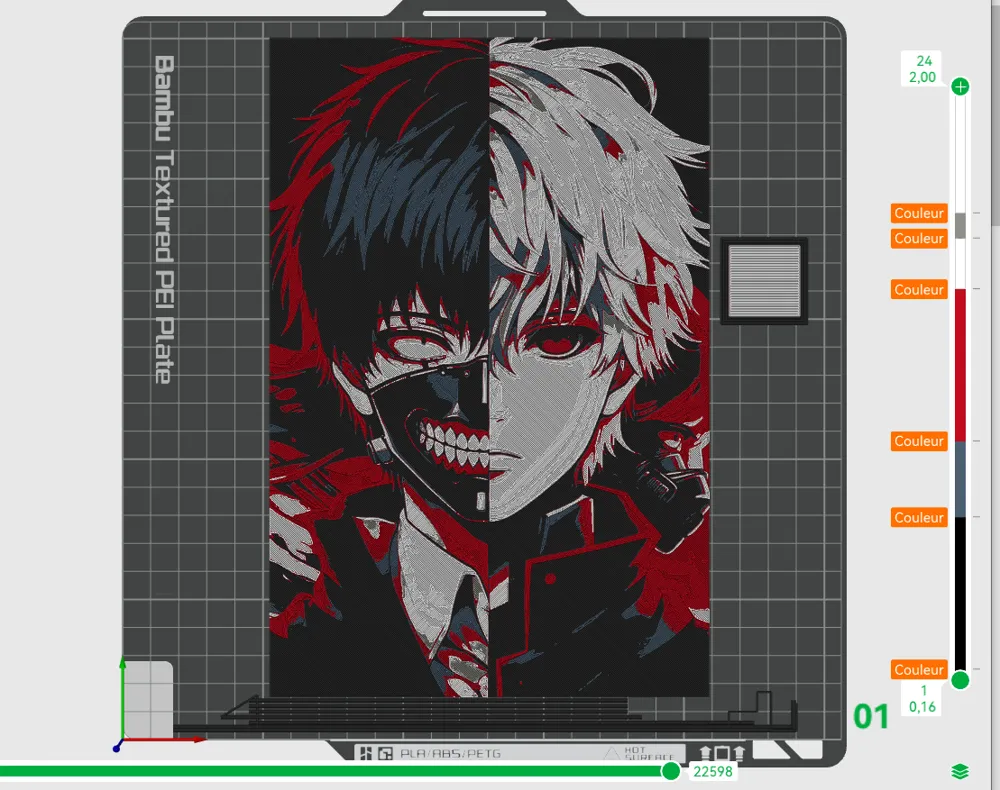 Tokyo Ghoul - Ken Kaneki - HF_CM_157x235 by Vincent111 MakerWorld ...