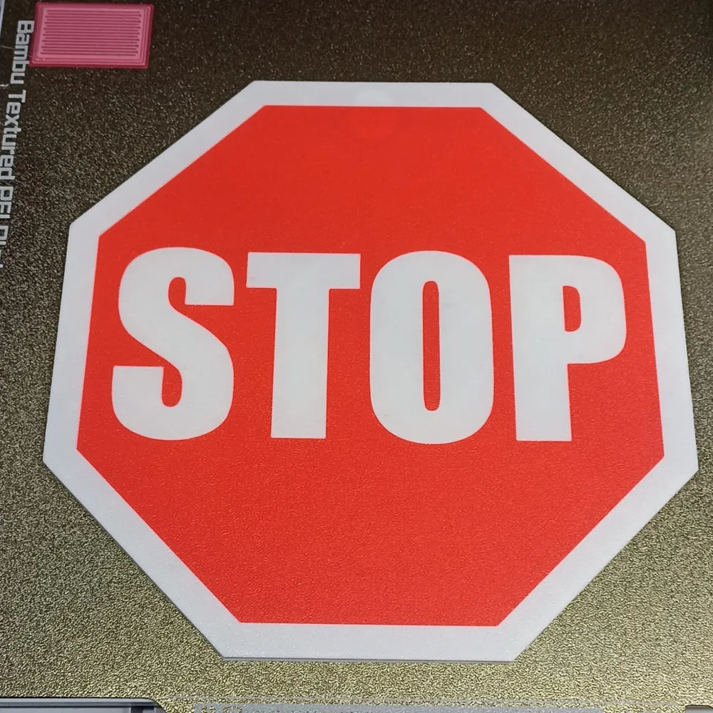 stop sign by figueiredoPrint - MakerWorld
