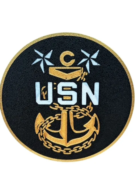 U.S. Navy Master Chief Petty Officer (E9) Coaster by Centurion Custom ...