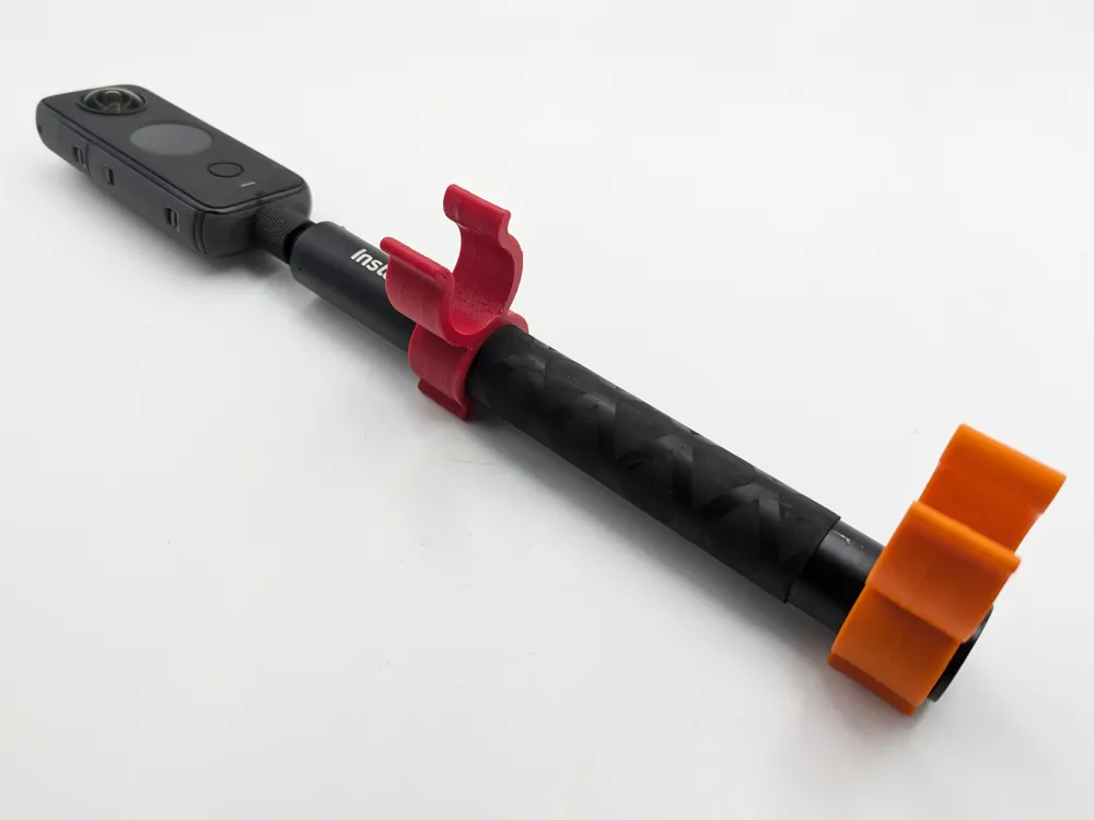 Insta360 Selfie stick mount by Kavman - MakerWorld