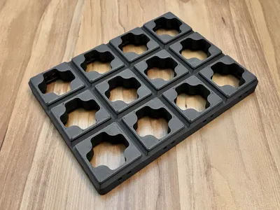 Gridfinity Stackable Modular baseplates Remixed by Akio-42 - MakerWorld