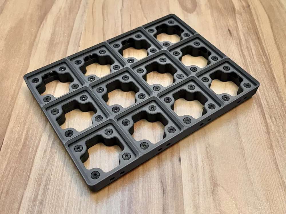 Gridfinity Stackable Modular baseplates Remixed by Akio-42 MakerWorld ...