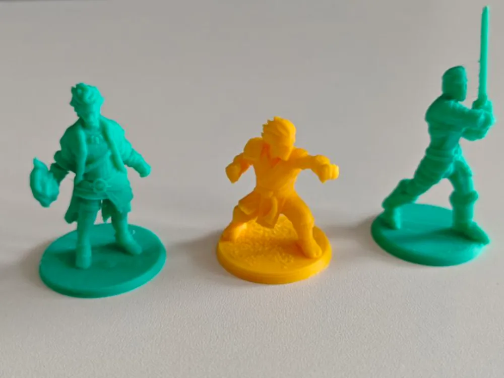 DND Characters Mix - Free 3D Print Model - MakerWorld