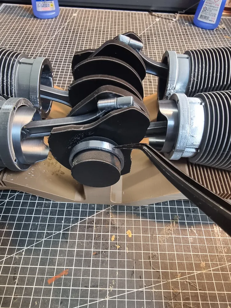 VW Air-Cooled Flat-4 Engine Assembly by ikesong MakerWorld: Download ...