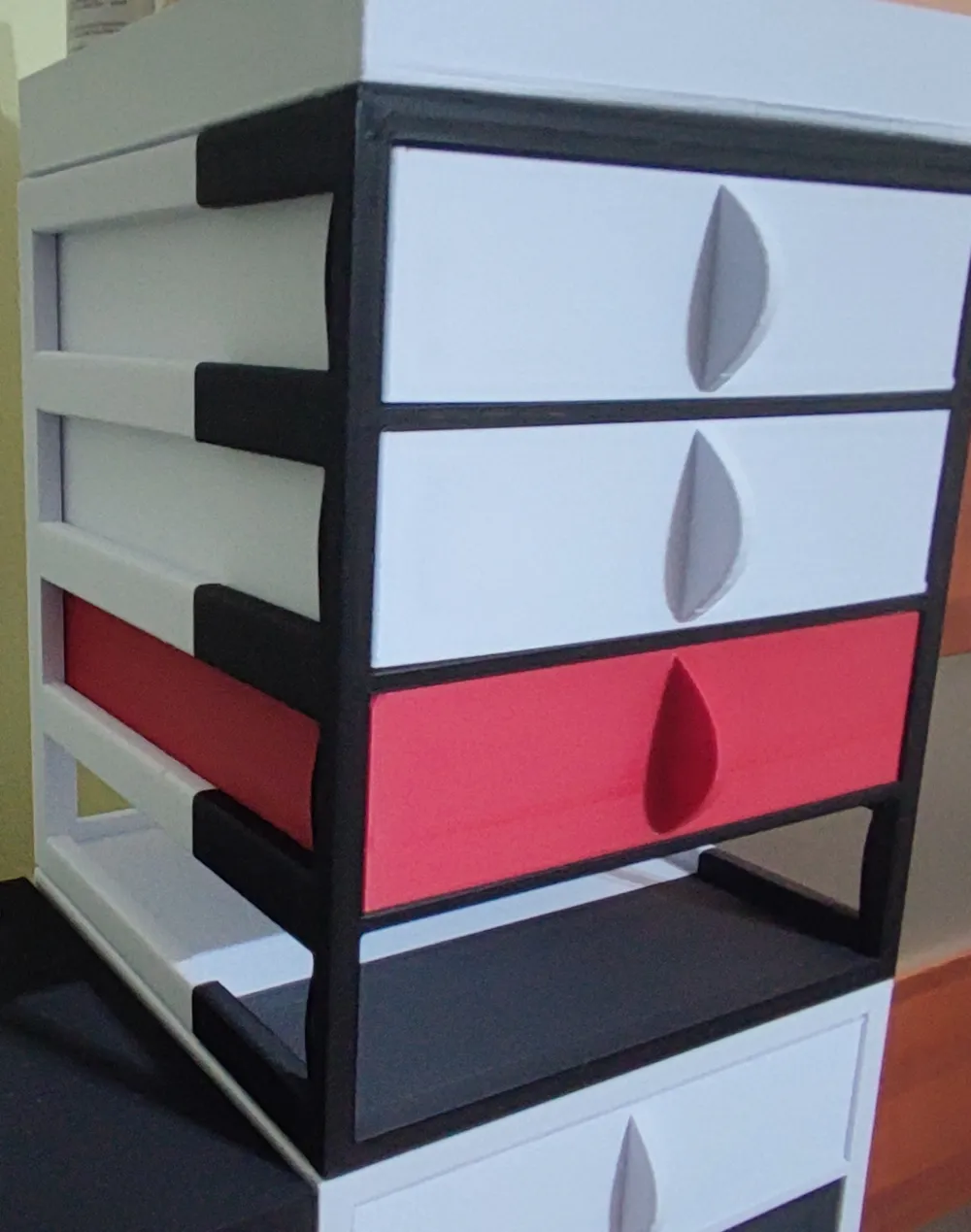 Stackable frame and boxes\Stackable drawer by falezor - MakerWorld