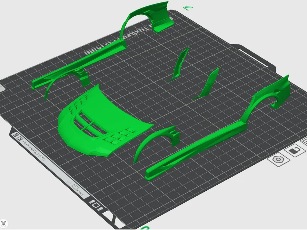 三菱エボIXボディキット by Creat3D MakerWorld：無料3Dモデルをダウンロード