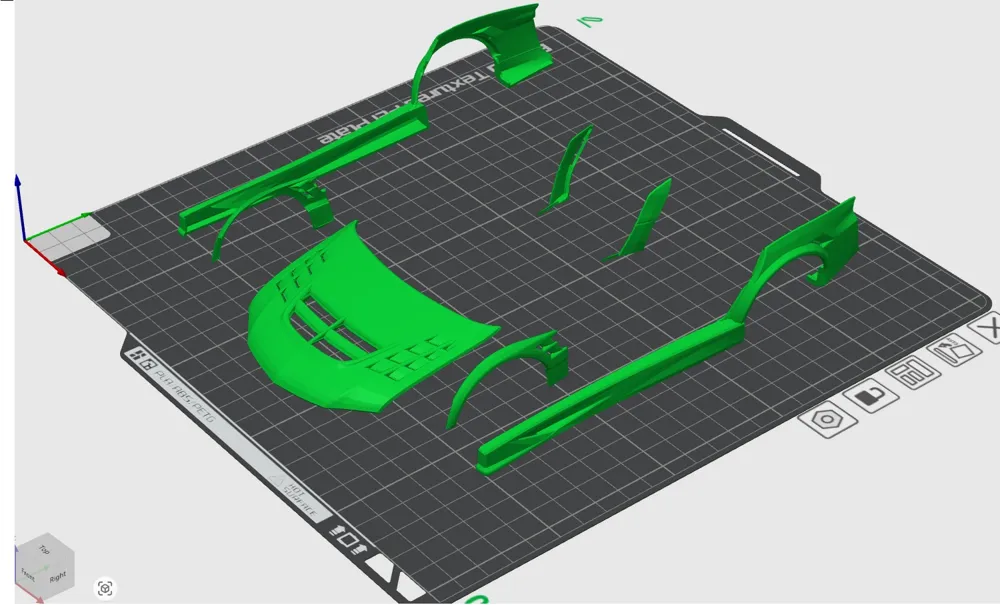 三菱エボIXボディキット by Creat3D MakerWorld：無料3Dモデルをダウンロード