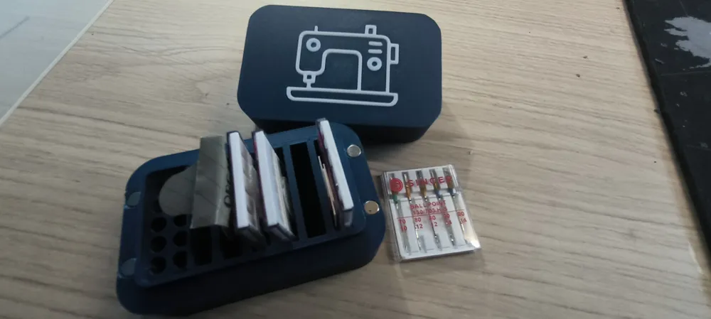 Sewing machine needle box - Free 3D Print Model - MakerWorld