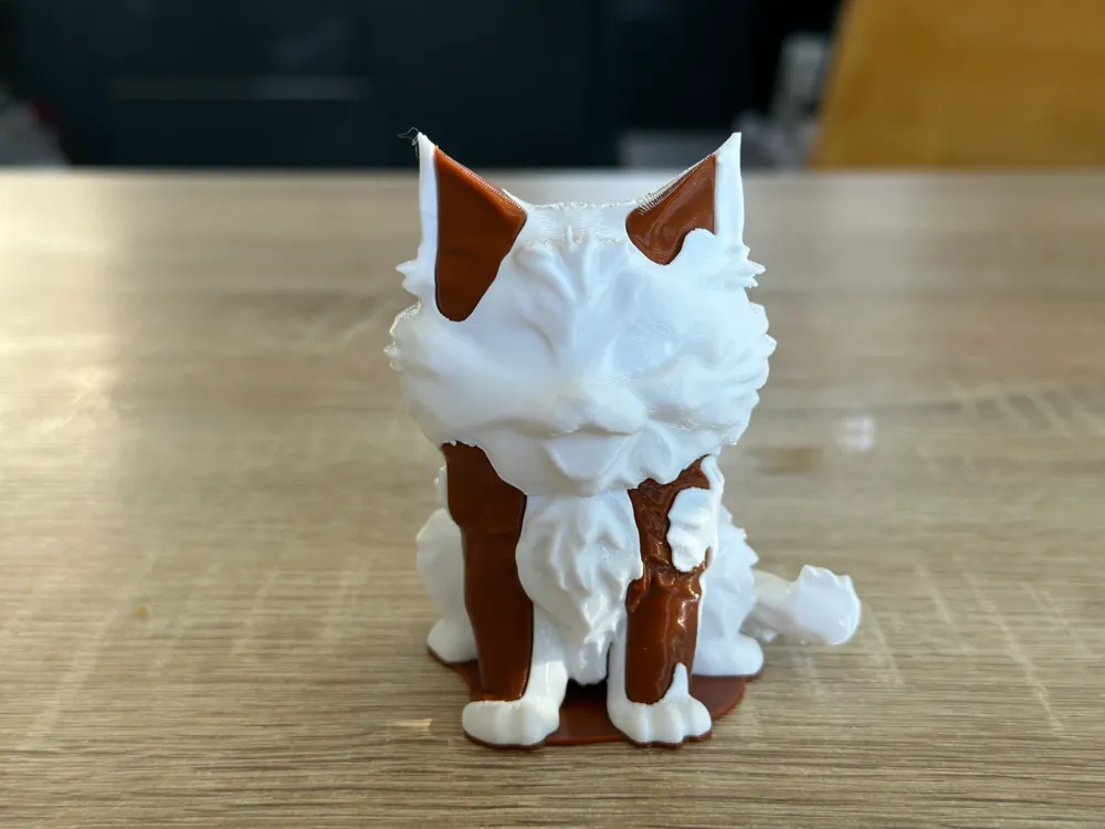 Kitty cat Dual Color (two separate parts) by 3DcrabiMakerWorld ...