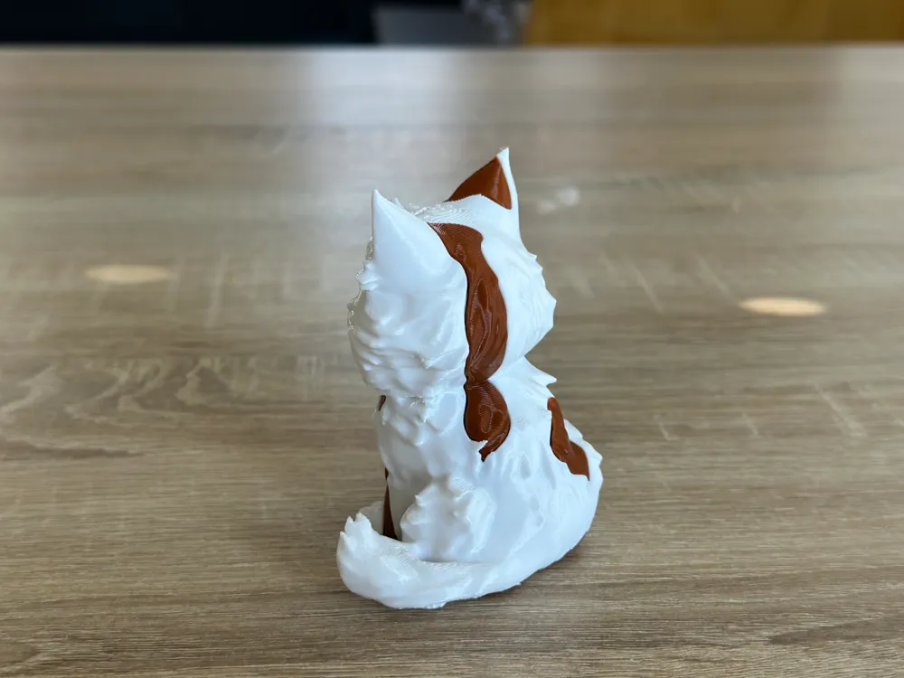 Kitty cat Dual Color (two separate parts) by 3DcrabiMakerWorld ...