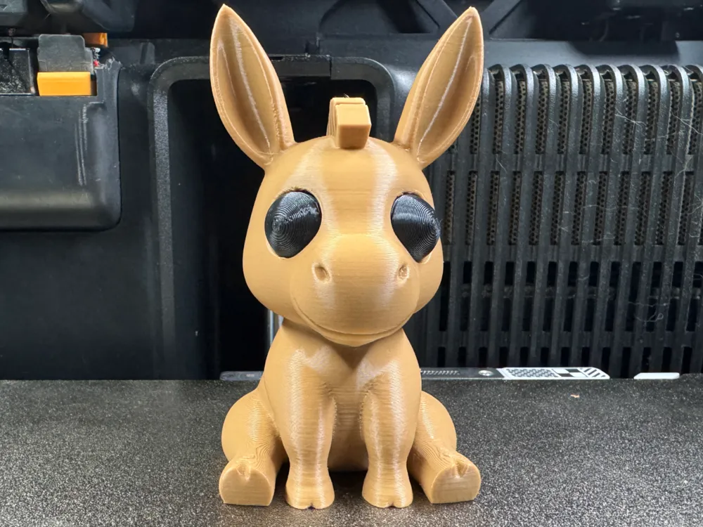 Cute Chibi Donkey AMS/No AMS version - Free 3D Print Model - MakerWorld