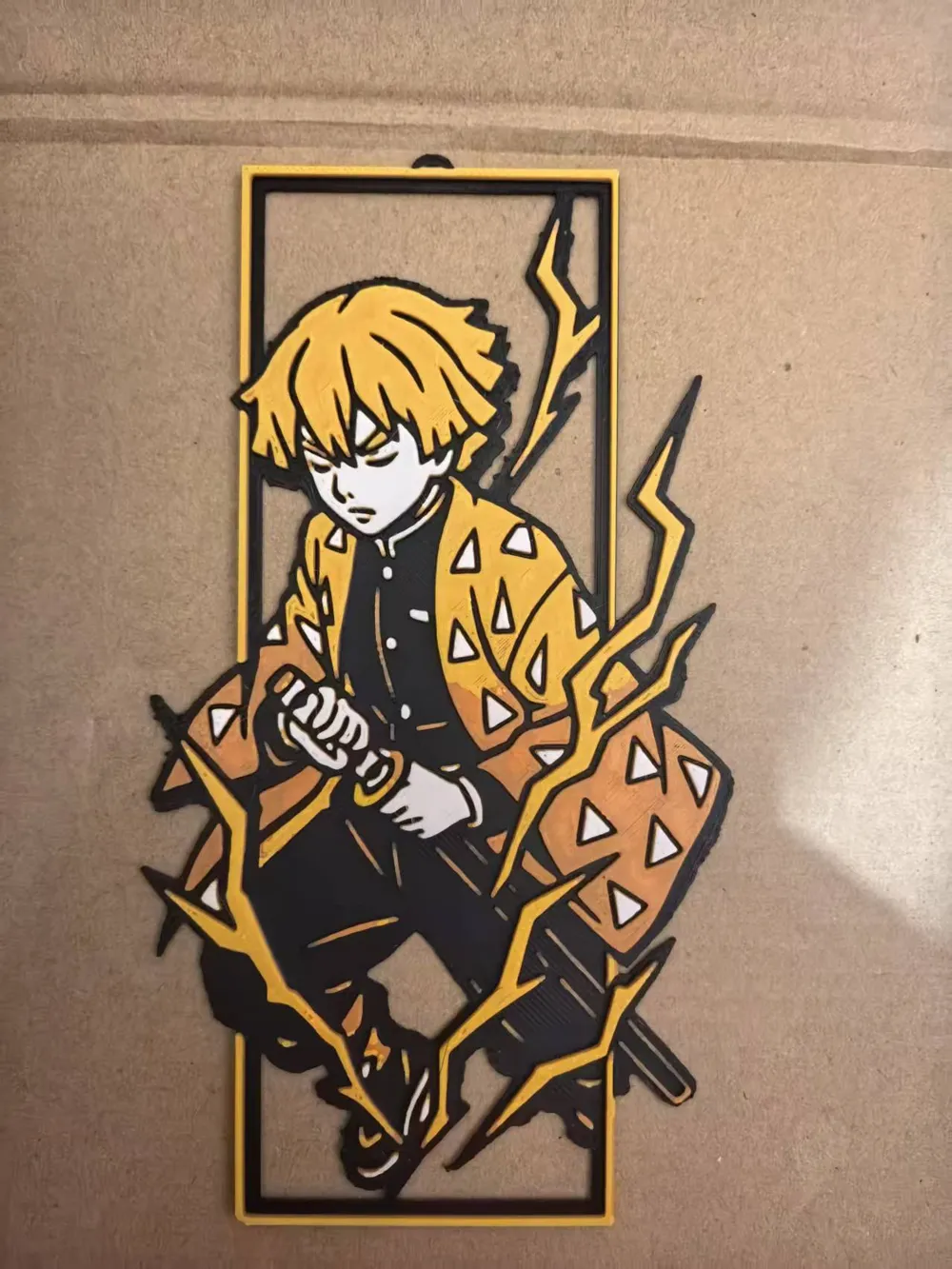 Zenitsu Agatsuma Bookmark by HIMMA MakerWorld: Download Free 3D Models