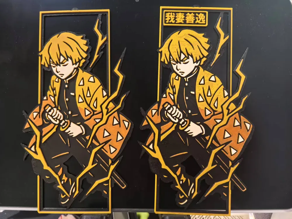 Zenitsu Agatsuma Bookmark by HIMMA MakerWorld: Download Free 3D Models