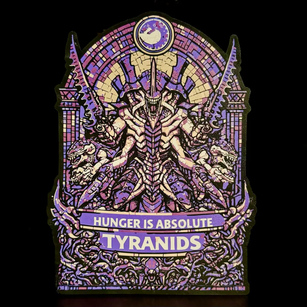 Hive Tyrant, Tyranids 40k Lightbox; Xenos - Free 3D Print Model ...