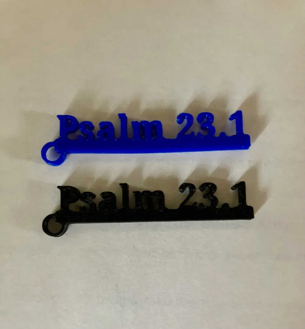 Bible Verse Keychains by PotaterSoupModels MakerWorld: Download Free 3D ...