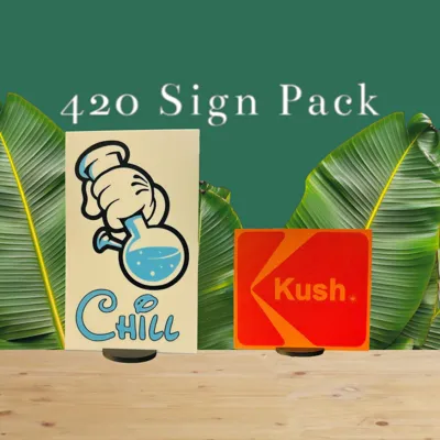 420 Sign Pack #1 by Williams Industries - MakerWorld