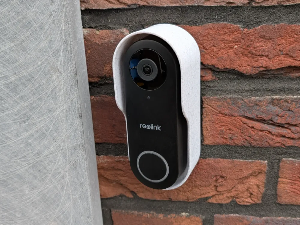 Reolink Doorbell PoE Wall Mount 15+25deg with Roof - Free 3D Print ...