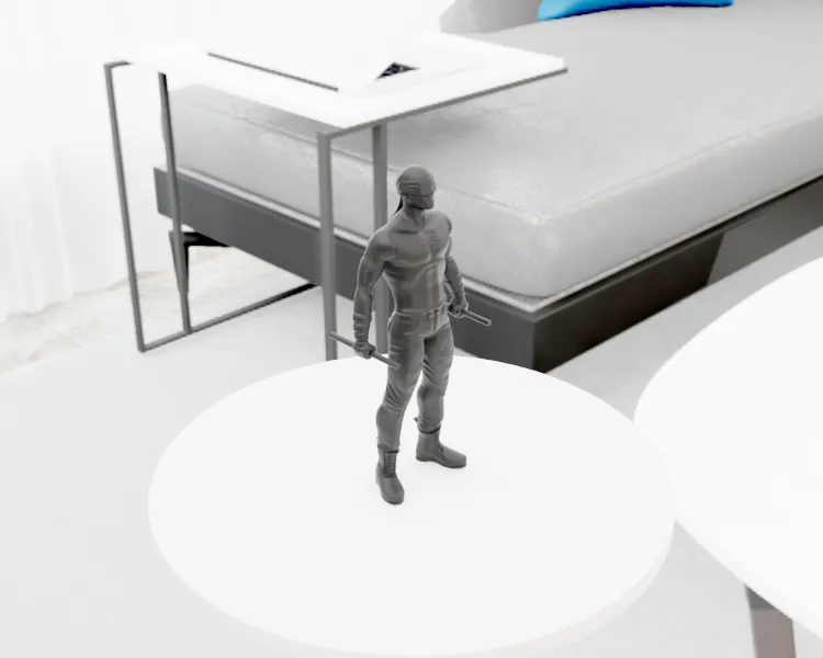 Daredevil - Marvel Character - Free 3D Print Model - MakerWorld