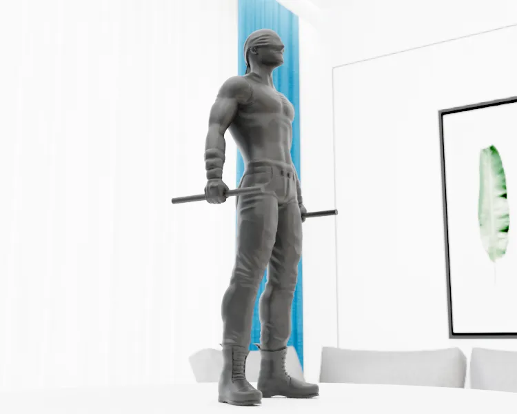 Daredevil - Marvel Character - Free 3D Print Model - MakerWorld