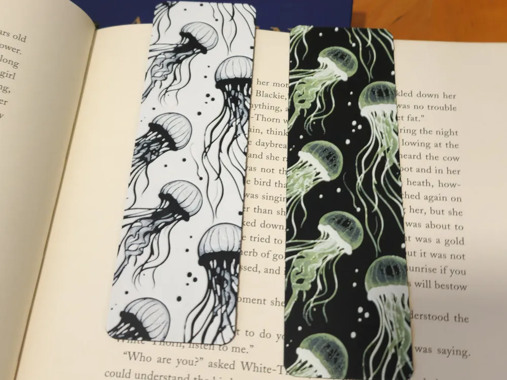 Jellyfish Bookmark by LeeRoy Titanium MakerWorld: Download Free 3D Models