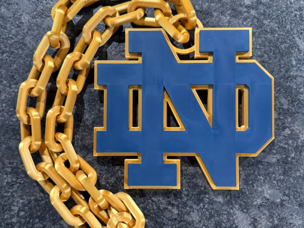 Notre Dame Turnover Chain by HYP3DTurnover Chains MakerWorld: Download Free 3D Models