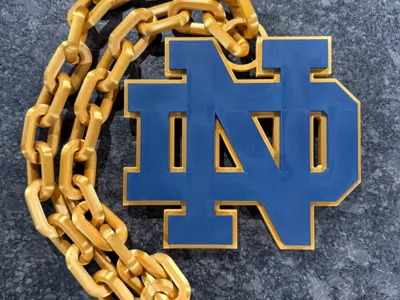 Notre Dame Turnover Chain - Free 3D Print Model - MakerWorld