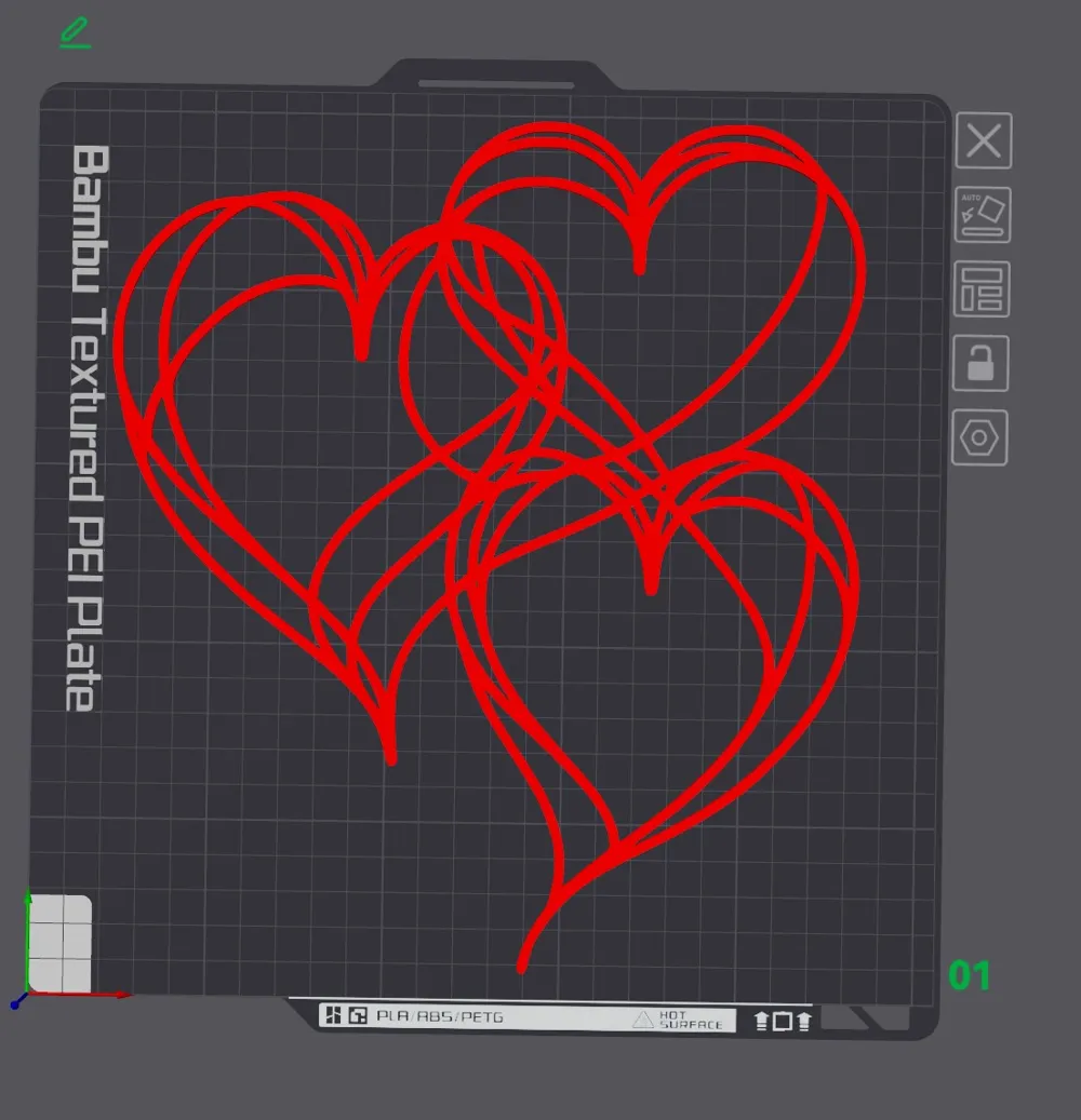 Three Hearts by Wireway3D - MakerWorld
