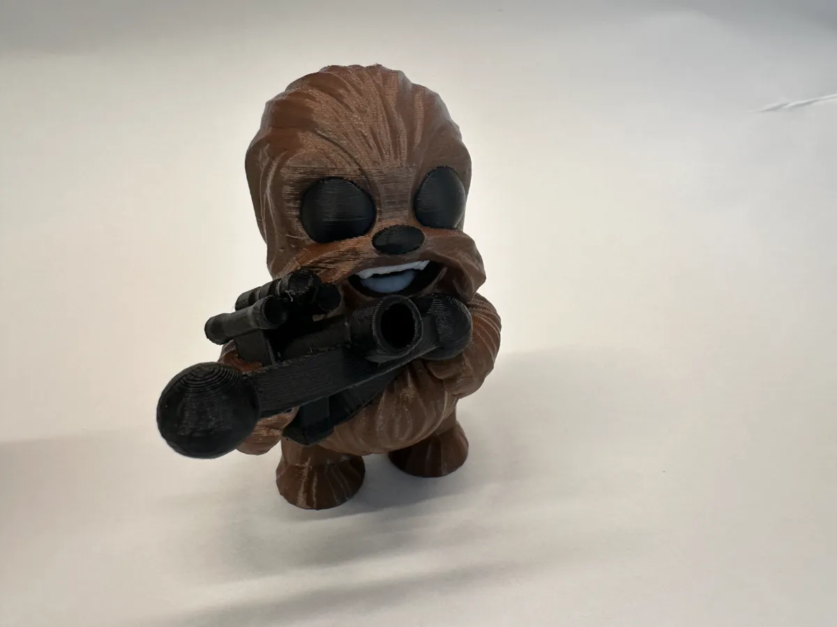 Baby Chewbacca Baby Wookie Rifle - Free 3D Print Model - MakerWorld