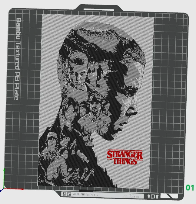 Stranger Things Eleven's Head by Grim - MakerWorld