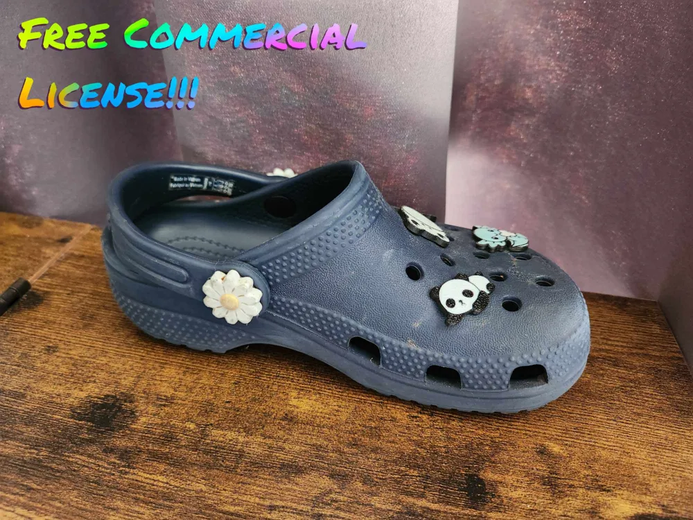 Panda croc charm (kids crocs) by Quirkys3dprinting - MakerWorld