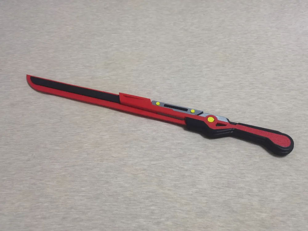 Science fiction style dagger by KKkprtos MakerWorld: Download Free 3D ...