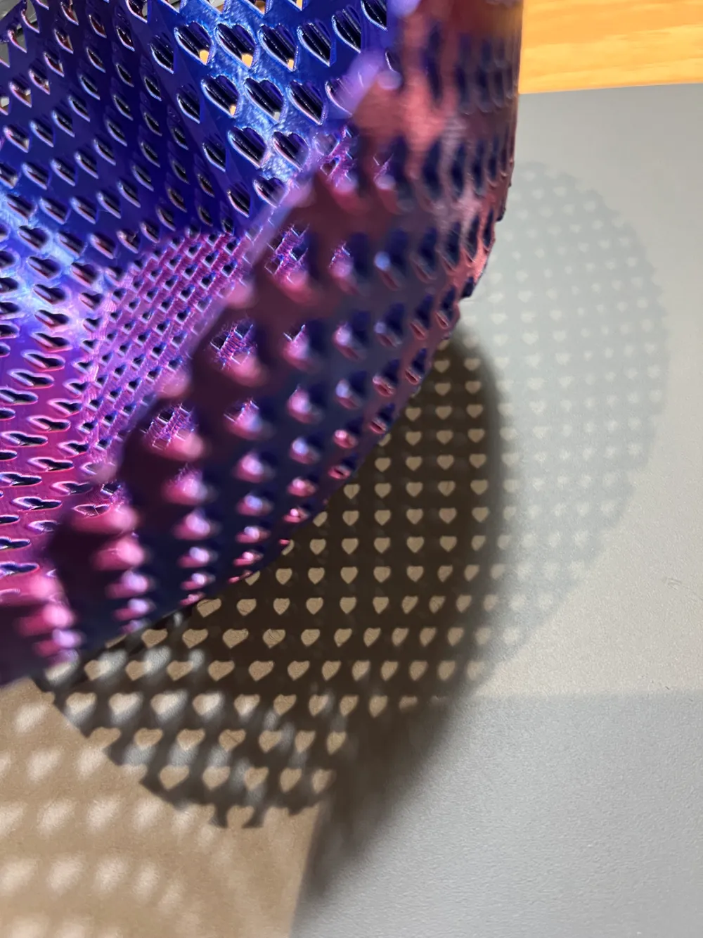 Love heart mesh basket ~ Valentines day! - Free 3D Print Model - MakerWorld