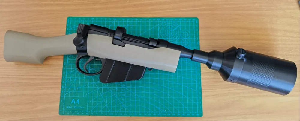 British rifle grenade launcher by Tea_tea - MakerWorld