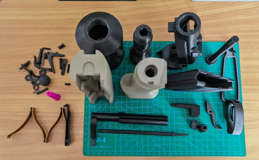 British rifle grenade launcher by Tea_tea - MakerWorld